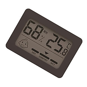 CAZSTYK Electronic Hygrometer Desk/Wall Mount Temperature Humidity Detector