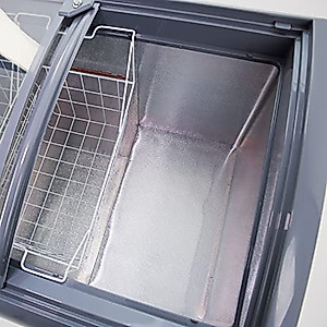 Avanti CFC836Q0WG Commercial Refrigerator/Freezer/Beverage Cooler with Smooth Sliding Glass Display Doors, Easily Converts, Multi-Use, White