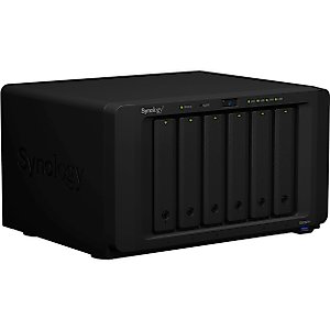 Synology DiskStation DS1621+ NAS Server for Business with Ryzen CPU, 16GB Memory, 12TB HDD, DSM Operating System, iSCSI Target Ready