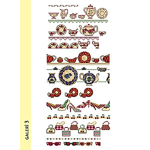 Cross Stitch Motif Series 3: Borders: 300 New Cross Stitch Motifs