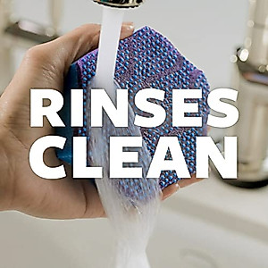 Scotch-Brite Scrub Dots Advanced Non-Scratch Scrubbers, 6 Scrub Sponges