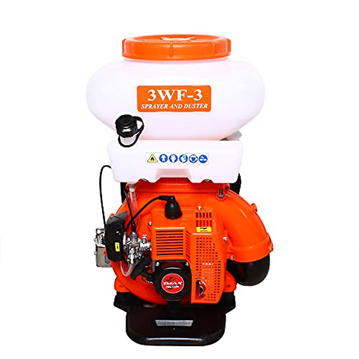 3-in-1 Backpack Fogger Sprayer Leaf Blower 3.7 Gallon Fogger Mist with Extended Hose Superior Heavy Duty ULV Machine for Garden Spraying with Gas Powered Engine