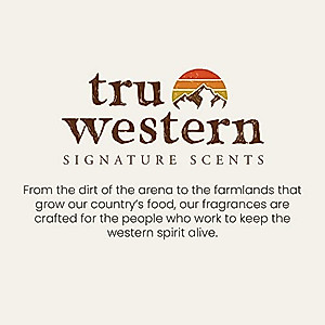 Tru Western Cowboy Gunslinger Men's Cologne, 3.4 fl oz (100 ml) - Warm, Fresh, Bold