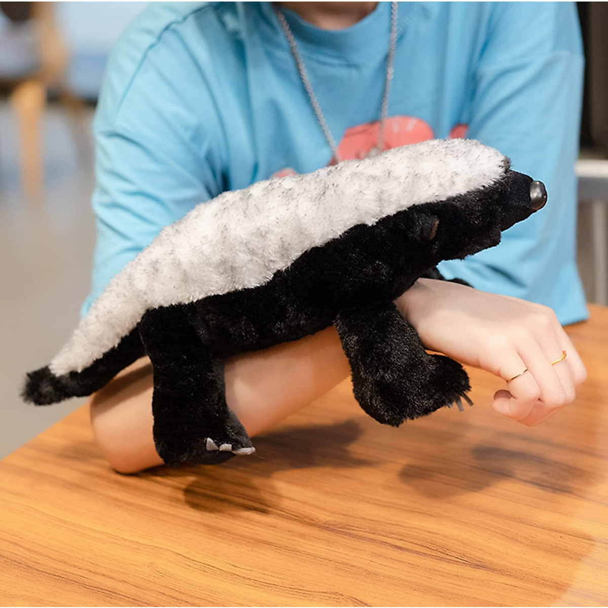 TONGMAN Honey Badger Plush Toy/Animal Plush Toys/Boy Girl Comfort Toy Pillow Gift