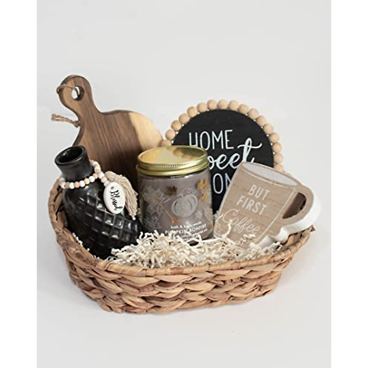 MagicWater Supply Soft & Thin Cut Crinkle Paper Shred Filler (1 LB) for Gift Wrapping & Basket Filling - Cream