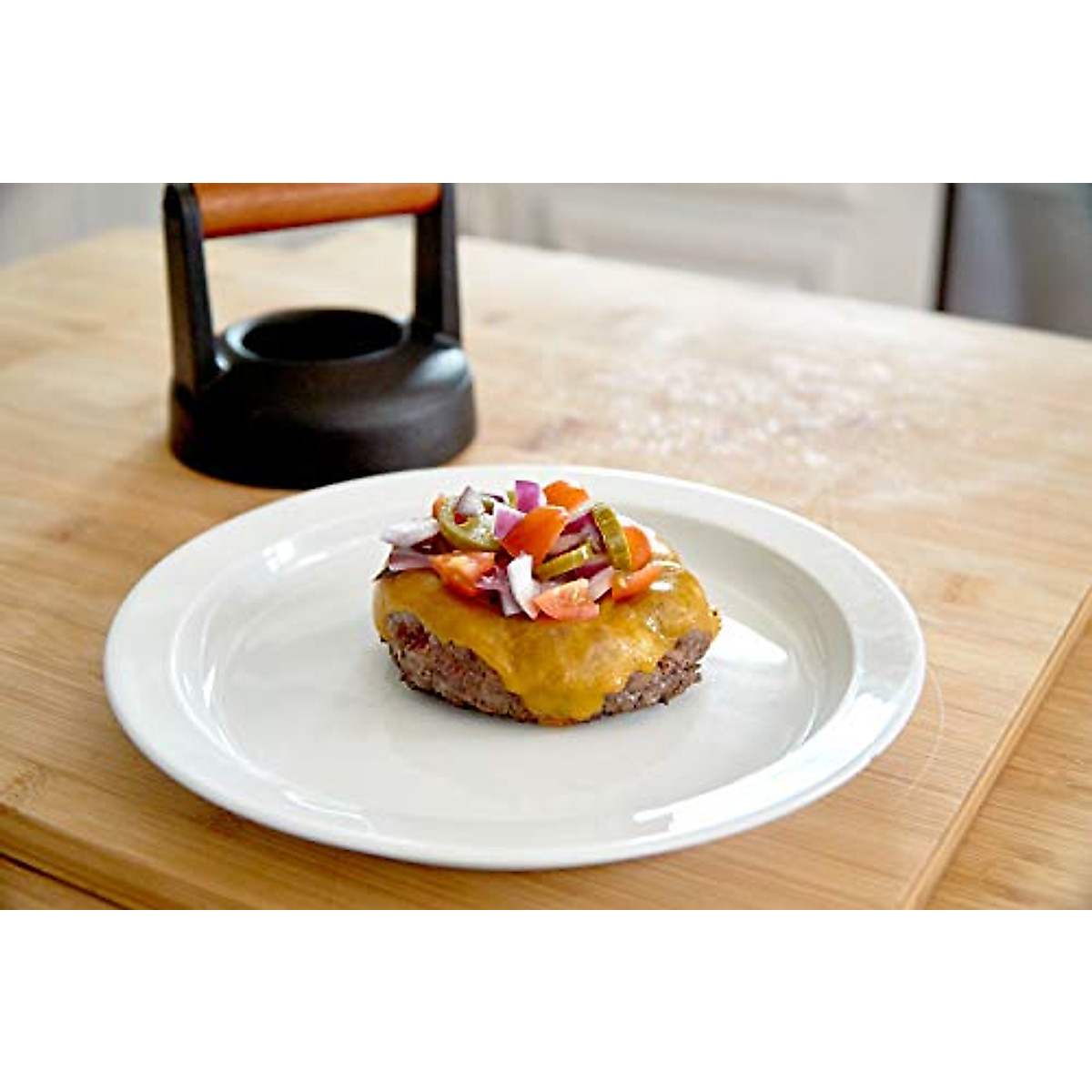 Cuisinart CGPR-222 Stuff Cast Iron Burger Press