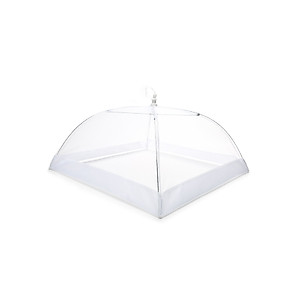 Fox Run Square Food Umbrella, Giant, 18" sq, White