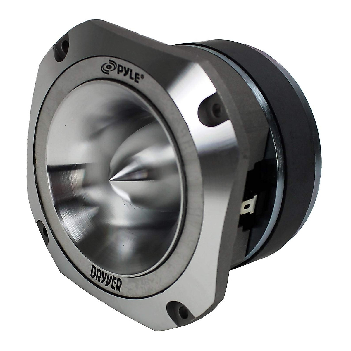 Pyle PDBT3 1.5 Inch 500 Watt 4-Ohm Titanium Super Car Audio Tweeter (3 Pack)