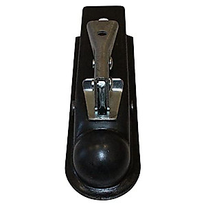 Parts Pro Plus+ 3,500-Lbs Tongue Coupler for Trailer with 2" Channel or Tube Frame - 2" Hitch Ball Socket - Oily Finish