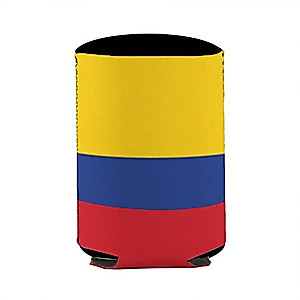 2 PCS Colorful Colombian Flag Can Cooler Party Gift Beer Drink Coolers Coolies