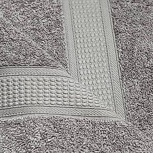 Ariv Towels - Premium Bamboo Cotton Bath Towels - Natural, Ultra Absorbent and Eco-Friendly 30" X 52" (Platinum)