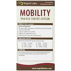 Wapiti Labs Dog Mobility Formula 30gm