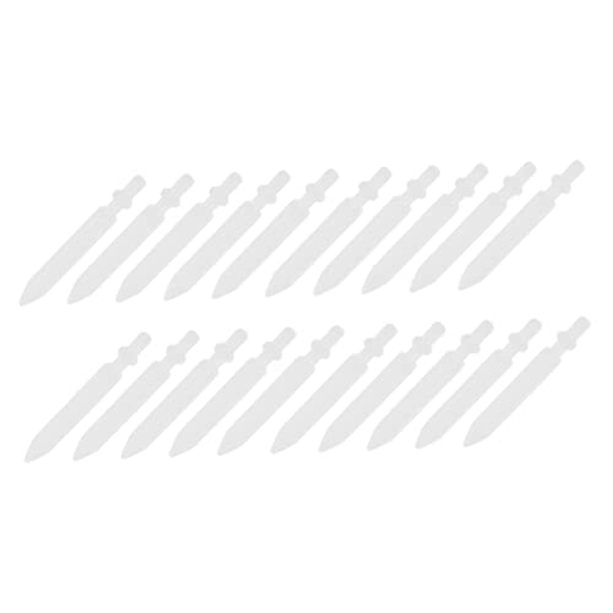 Ciieeo 40 Pcs Marker Pen Tip Calligraphy Pens Tips Marker Tip Replacement Nibs Fountain Pen Tips Marker Nib Replacement Pen Nibs Marker Nibs Replacement Nylon White Accessories Student