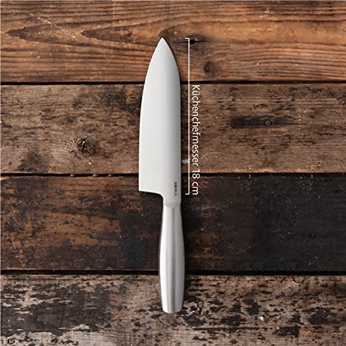 BOSKA 357681 Chef Knife Copenhagen - Kitchen Knives for Chopping, Slicing Knife for Meat Cutting and Dicing Gourmet Food - Ultra Sharp Professional Durable