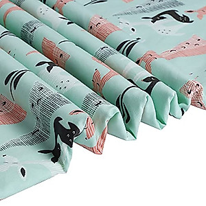 Pinko Coral Baby Blanket for Boys Girls Soft Plush Minky Blanket with Double Layer Dotted Backing，Printed Animal Bed Throws for Children (Green Forest Deer, M)