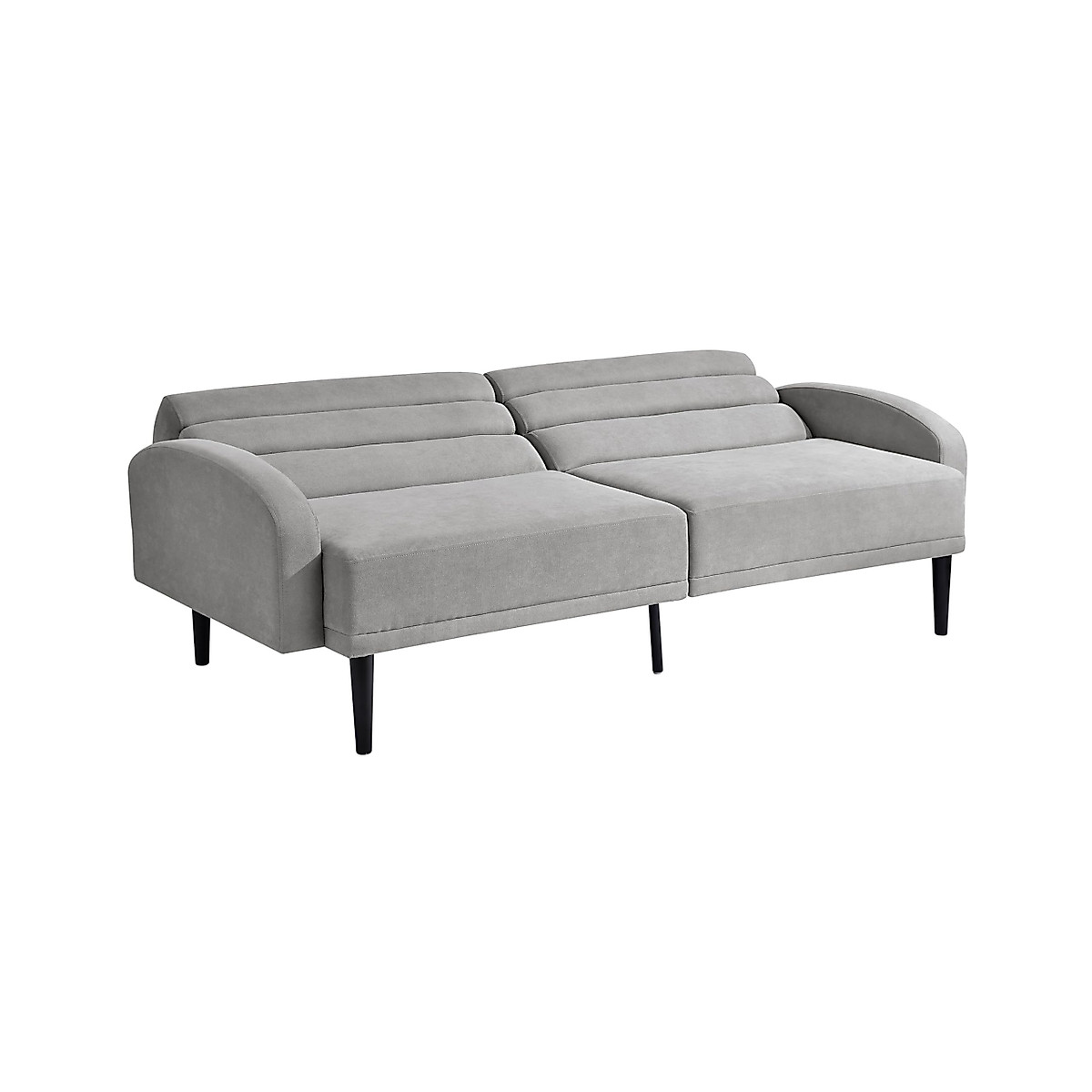 Serta Roswell Convertible Sofa Light Gray