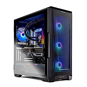 Skytech Gaming Skytech Eclipse Gaming PC Desktop – Intel Core i7 13700F 2.1 GHz, NVIDIA RTX 4090, 1TB NVME SSD, 32GB DDR5 RAM RGB, 1000W Gold PSU, 360mm AIO, 11AC Wi-Fi, Windows 11 Home 64-bit