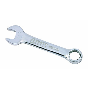 Sunex 993016 1/2-Inch Stubby Combination Wrench