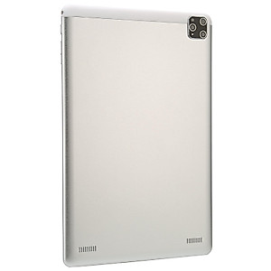 HEEPDD Tablet PC, US Plug 110-240V 10.1 Inch Tablet Front 2MP Rear 8MP 8.1 (Silver)