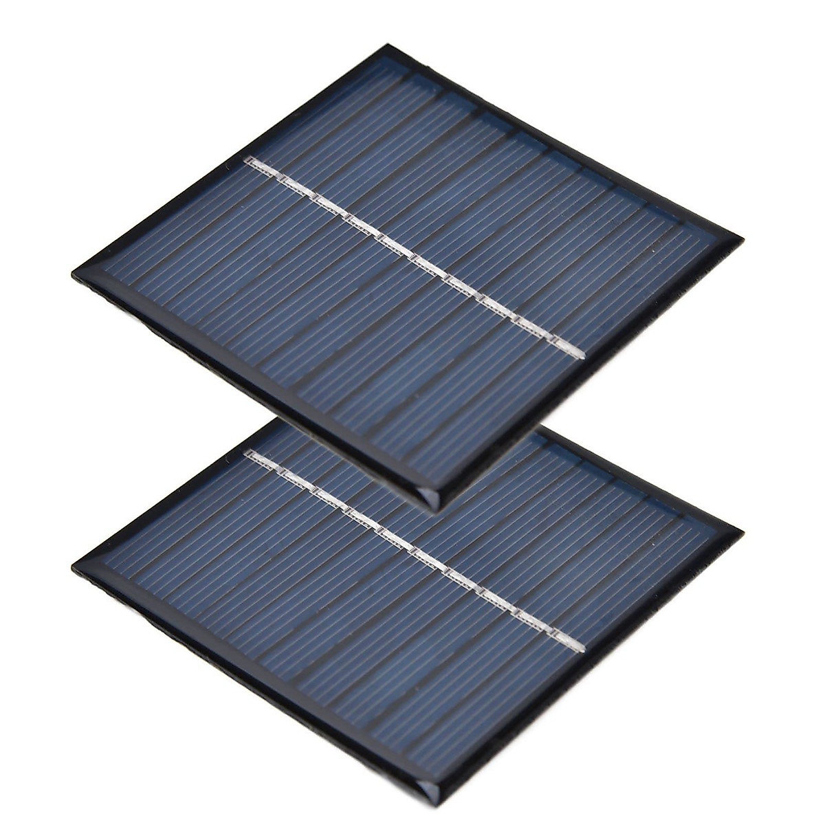2Pcs Solar Panel Portable Encapsulated Cell Flexible DIY e 0.7W 5V 0‑140mA 2Pcs Solar Panel Portable Encapsulated for Family
