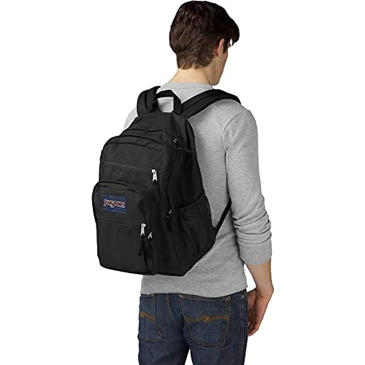 JanSport Big Student Backpack (Black/Black, One Size)