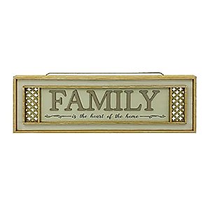Ashland Michaels Family is The Heart of The Home Wall Sign