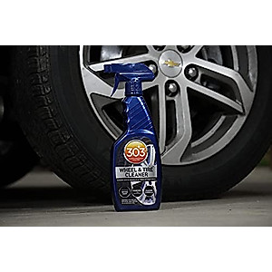 303 Wheel and Tire Cleaner - Cleans Both Wheels and Tires Effectively - Tough on Brake Dust - Removes Tire Browning - Foaming Formula, 15.5 fl. oz. (30596CSR) Packaging May Vary