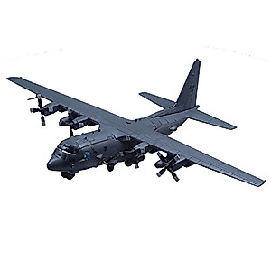 Udnorbay Lockheed AC-130 Air Gunship Airplane Model 1/200 Military Aircraft Diecast Models 01