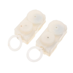 2pcs Plush Pulling Tail Ring Doll Making Built in Plush Plastic DIY Supplies Shake Drawstring Single Head Plastic