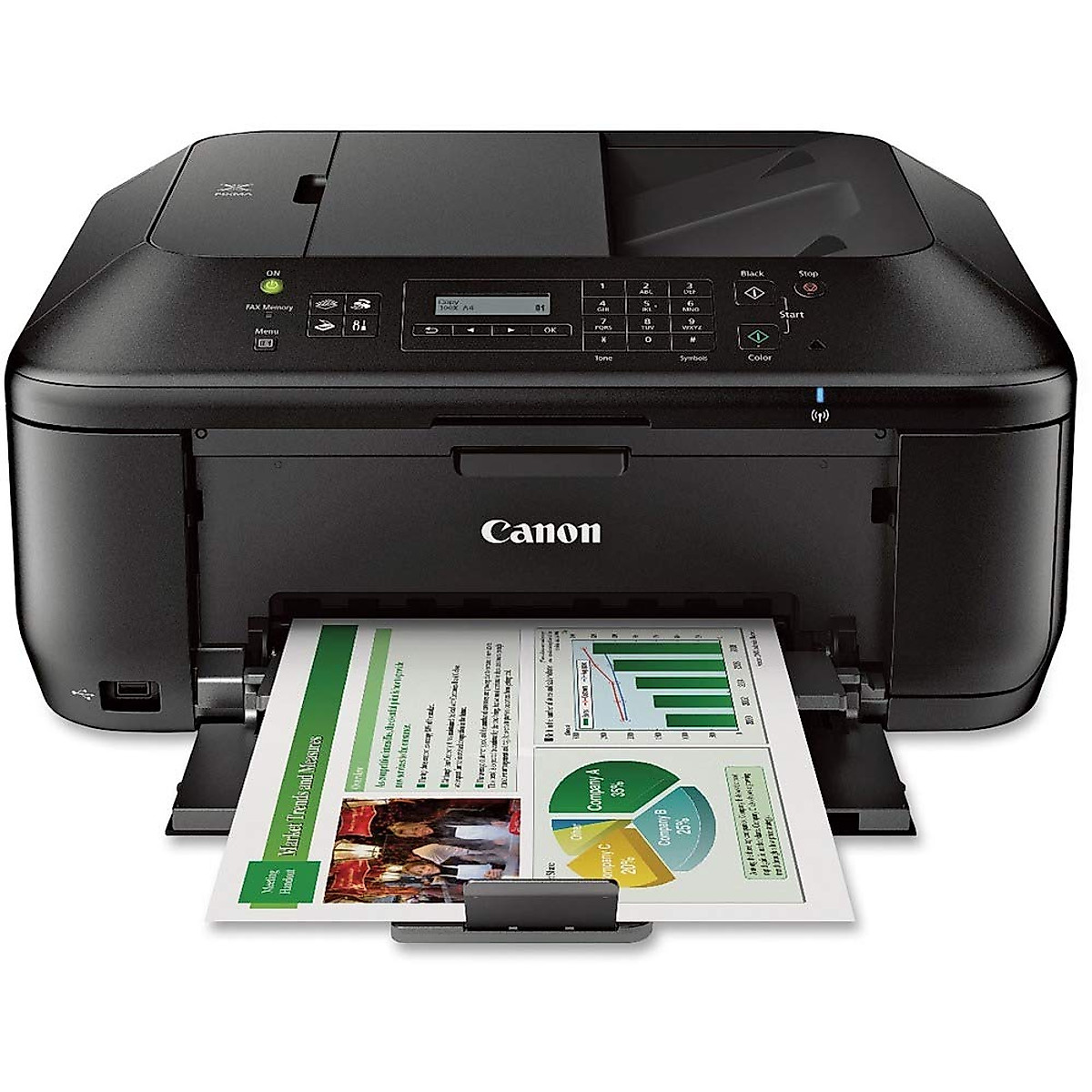 CNMMX532 - Canon PIXMA MX532 Inkjet Multifunction Printer - Color - Photo Print - Desktop