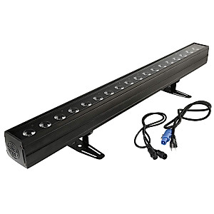 TC-Home 18 LED RGBWA UV 270W Wall Wash Bar Light 7/9 CH DMX 512 DJ Party Disco Stage Lighting (6 in 1)