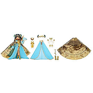 LOL Surprise OMG Fierce Collector Cleopatra Fashion Doll- Limited Edition 11.5" Premium Collector Doll with Luxe Blue & Gold Royal Outfit Accessories, Holiday Toy, Great Gift for Ages 4 5 6+ Years Old