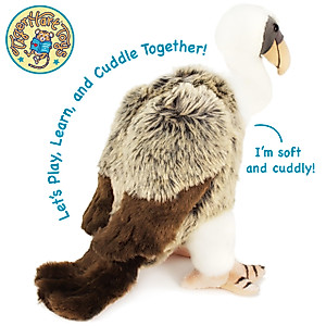 TigerHart Violet The Vulture - 12 Inch Stuffed Animal Plush Buzzard Bird