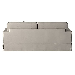Sunset Trading Americana Slipcovered Sofa, 88", Light Gray