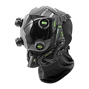 Punk Helmet Mask Cosplay with LED Light, for Cyberpunk Mask Cosplay Costume Props Futuristic Punk Mask Halloween for Men Boys