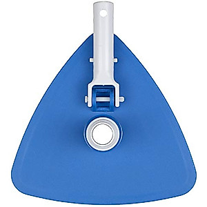 Poolmaster 18510 Triangle Vinyl Liner Swimming Pool Vacuum, Essential Collection,Neutral,Medium Blue