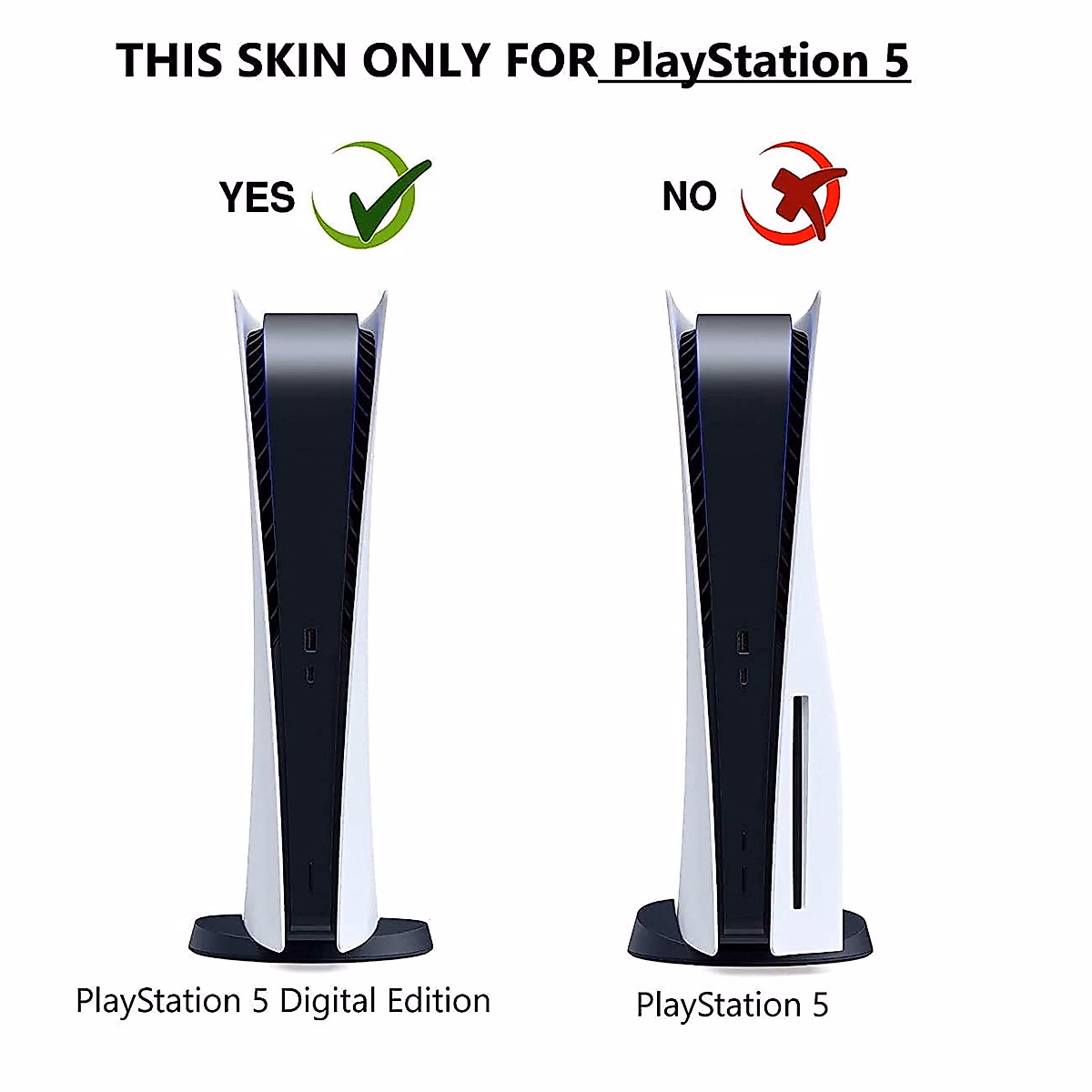 InnaGeek - Protective Skin Sticker Vinyl for PS5 Digital Edition Messi Pink