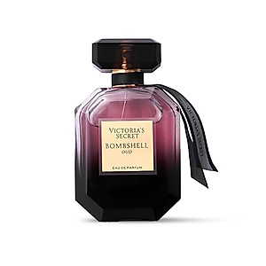Victoria's Secret Bombshell Oud Eau de Parfum, Notes of Spice, Pink Saffron & Peony, Perfumes for Women (1.7 oz)