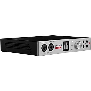 Antelope Audio Discrete 4 Synergy Core Desktop Audio Interface for Music Professionals - Thunderbolt & USB 4 Channel Microphone Preamp Recording, Streaming Studio Audio Interface w/37 FX Included