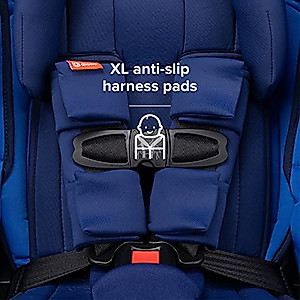 Diono Radian 3RX 3-in-1 Rear and Forward Facing Convertible Car Seat, Adjustable Head Support & Infant Insert, 10 Years 1 Car Seat Ultimate Safety and Protection, Slim Fit 3 Across, Blue Sky