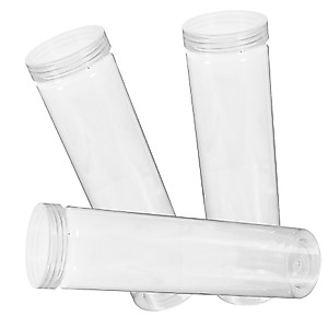 BRIGHTFUFU 3Pcs Reusable Kitchen Storage Containers with Lids for Cereal Nuts and Sugar Jars for Airtight Food Storage and Organization