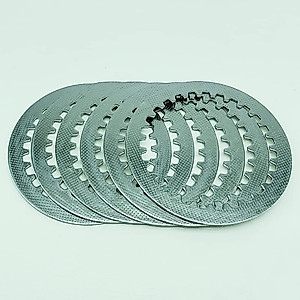 BIGLKNM Clutch Kit Friction Plates & Cover Gasket Compatible for Yamaha Warrior 350 YFM350X 1987-2004 Raptor 350 YFM350R 2004-2013 Big Bear 350 YFM350 1987-1996 Kodiak 400 YFM400FW 1993-1998