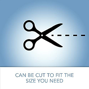 Carbon Filter 38002, Activated Carbon Pre-Filter 16"x48" Trim to Cut Sheets, 1 Pack