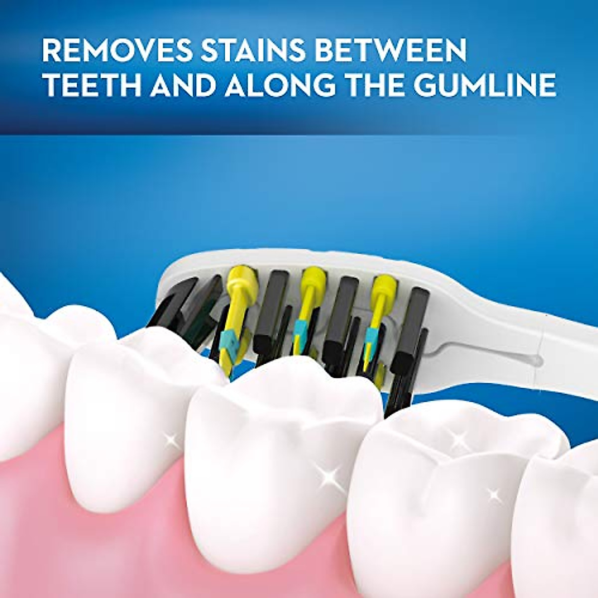 Oral-B Pulsar Battery Toothbrush With Charcoal Infused Bristles, Soft