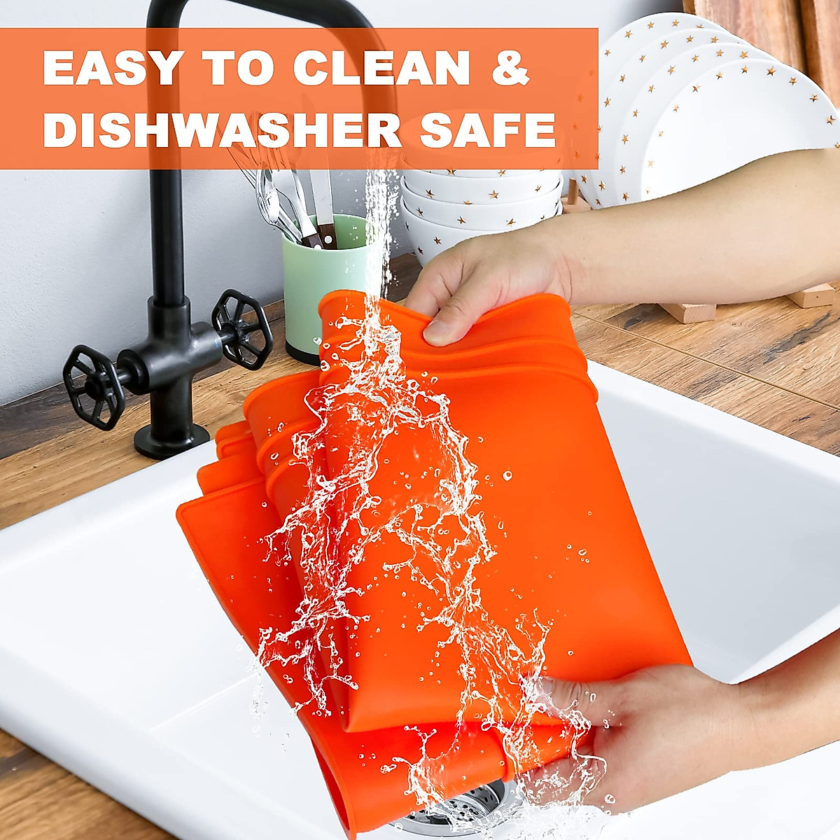 36" Silicone Griddle Mat for Blackstone, Heavy Duty Food Grade Silicone Grill Cover, Cuttable Griddle Silicone Protective Mat Cover, Resizable and Customizable (36/28/22inch)