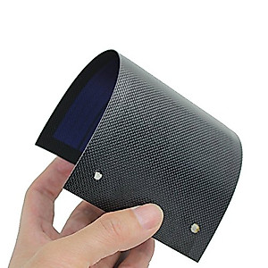 Portable Flexible-Solar-Panel-Charger Small Solar Panels for Science Projects Wireless Charger 1 Watt 6 Volt Thin-Film-Roll-up-Bendable-Amorphous-Solar-Panel Cell DIY for Car Camping Solar Charger