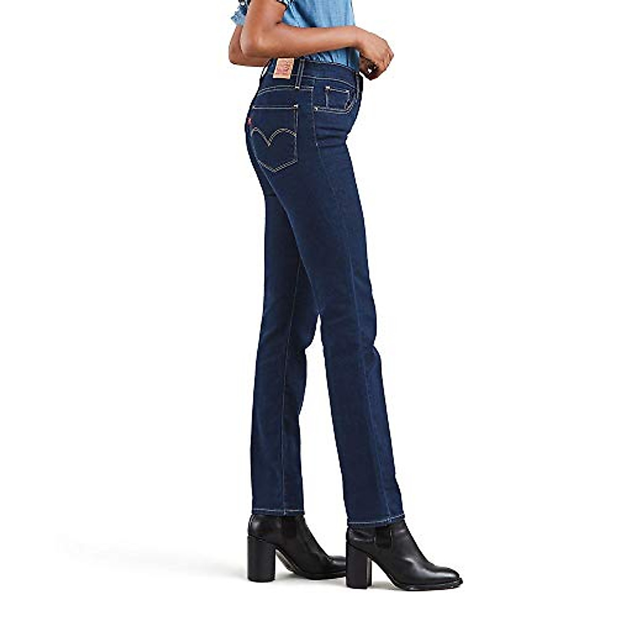 Levi's Women's 724 High Rise Straight Jeans, cast Shadows, 28 (US 6) R