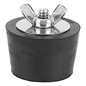 2 Pieces 1.5 Inch Rubber Pool Winter Plug Winter Stopper Pool Pipe