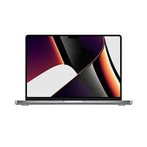 2021 Apple MacBook Pro with Apple M1 Pro chip (14-inch, 16GB RAM, 512GB SSD) - Space Gray (Renewed)