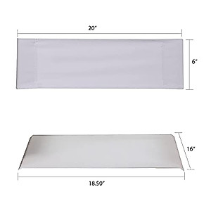 Casual Home Director Chair Canvas, 18.5"W x 16"D, White